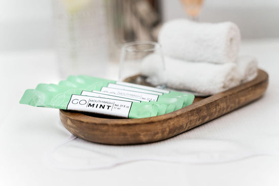 Go Travel Size Mouthwash - The Best Single-Use Mouthwash Packets (Box ...